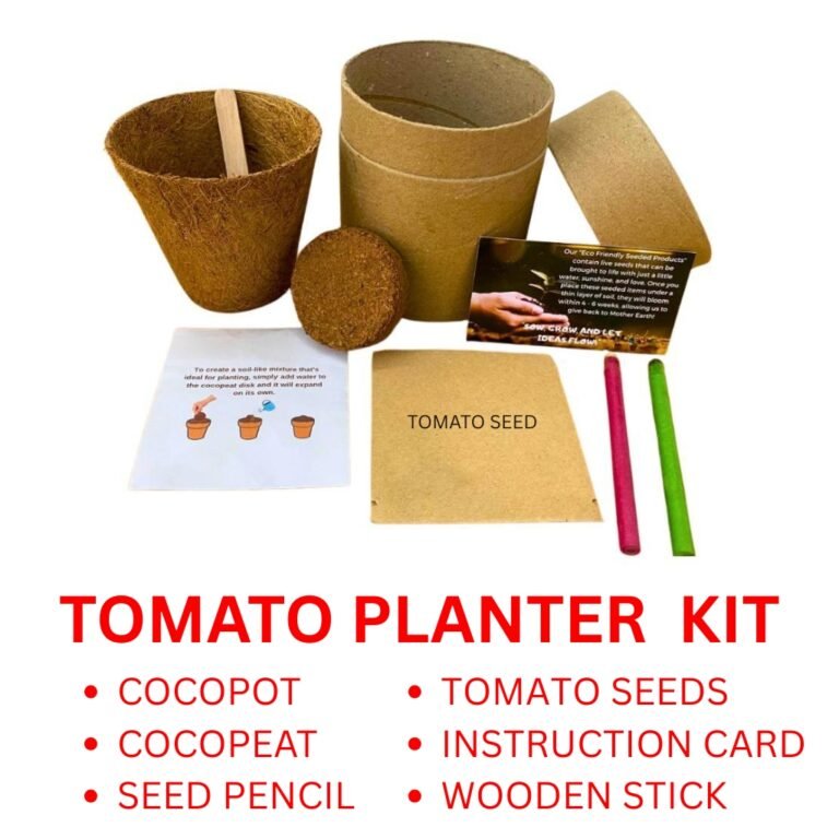 Tomato Planter Kit – Grow Your Own Vegetables | Eco-Friendly DIY Gift ...